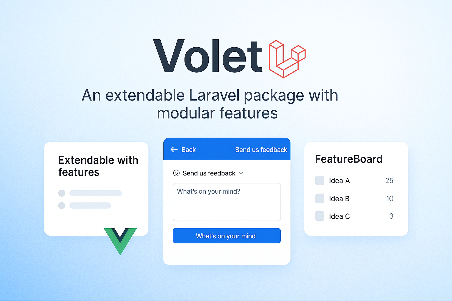 Introducing Volet: A Laravel Package for User Feedback | Mydnic.be